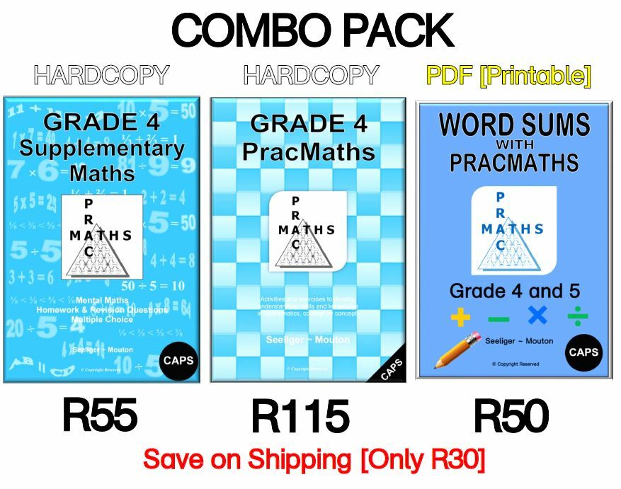 Grade 4 Mathematics Books + Memos