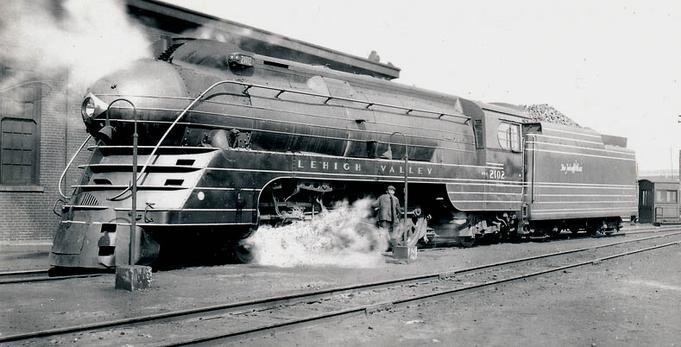 Rivarossi 1579 Lehigh Valley Class K5 John Wilkes Streamlined 4-6-2 ...