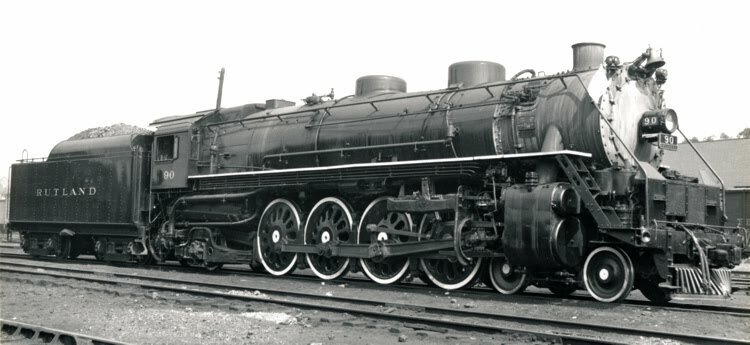 IHC M634 Rutland Class L-1 4-8-2 Mountain Locomotive #90 HO Scale