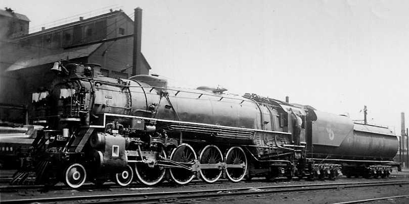 IHC Premier M623 C&O Class J-2 4-8-2 Mountain Locomotive #543 HO Scale