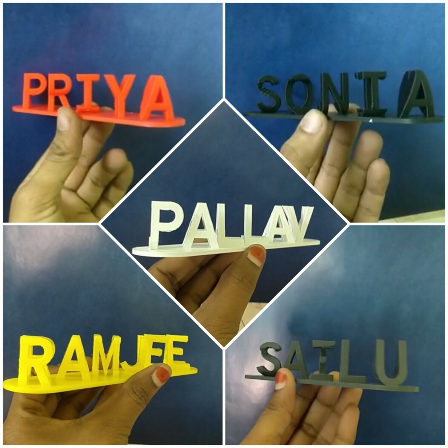 3d Couple Flip Name at Rs 740.00 | 3d साइन बोर्ड, 3 डी साइन बोर्ड ...