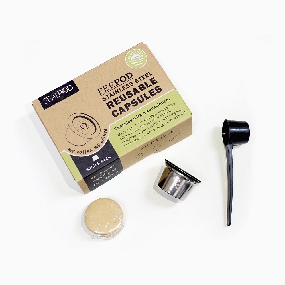 Reusable Capsules for Nespresso® and Dolce Gusto® | Sealpod