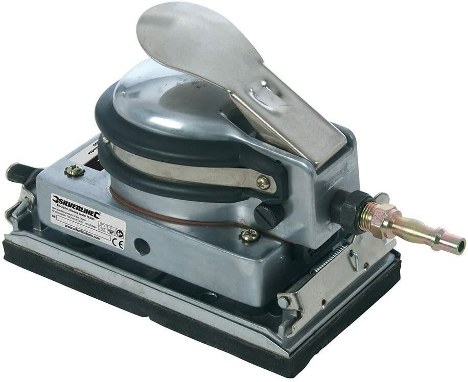 Silverline Air Orbital Jitterbug Sander 90 x 170 x 12mm