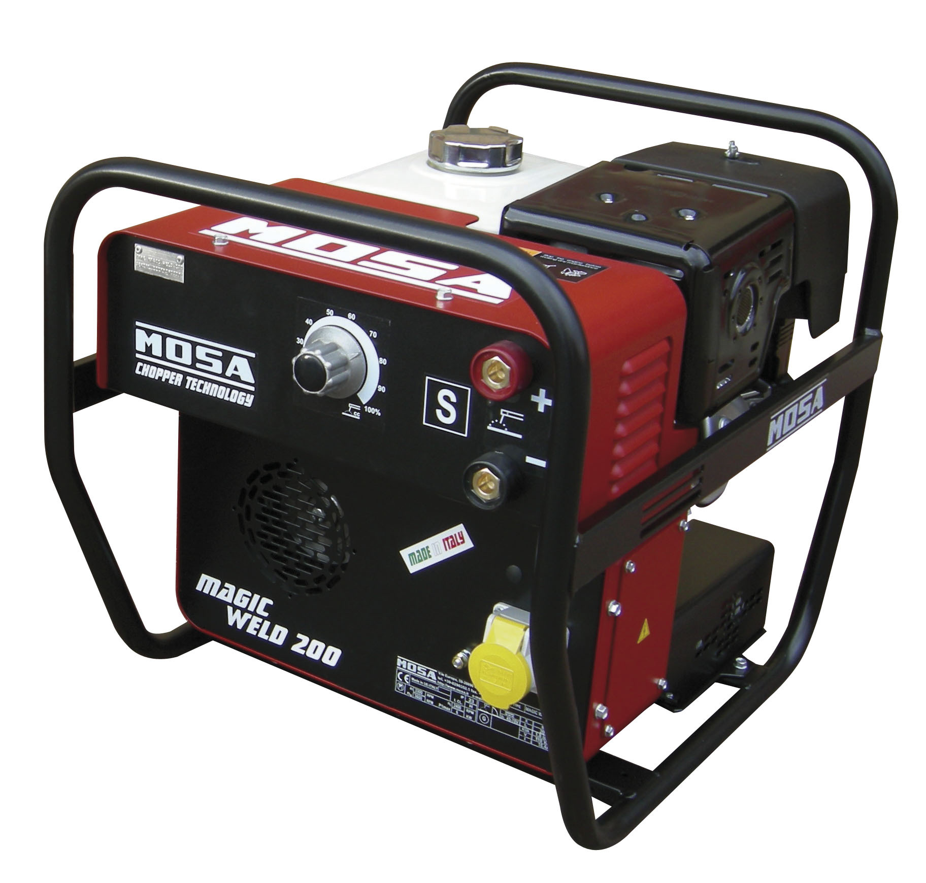 MOSA MagicWeld 200 Amp Engine Driven Petrol Welder Generator 200A (2 ...