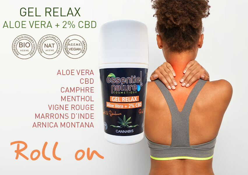 GEL RELAX ROLL ON 100% NATUREL