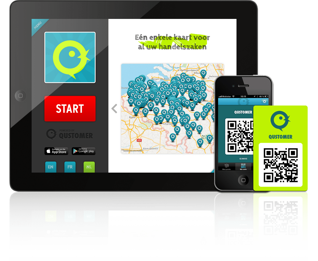 Spaarkaart ook op je gsm app – Winkel – Van Hoof Diepvries