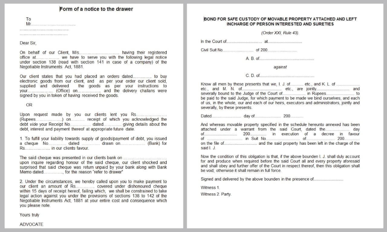 Drafts - MakeMyDraft