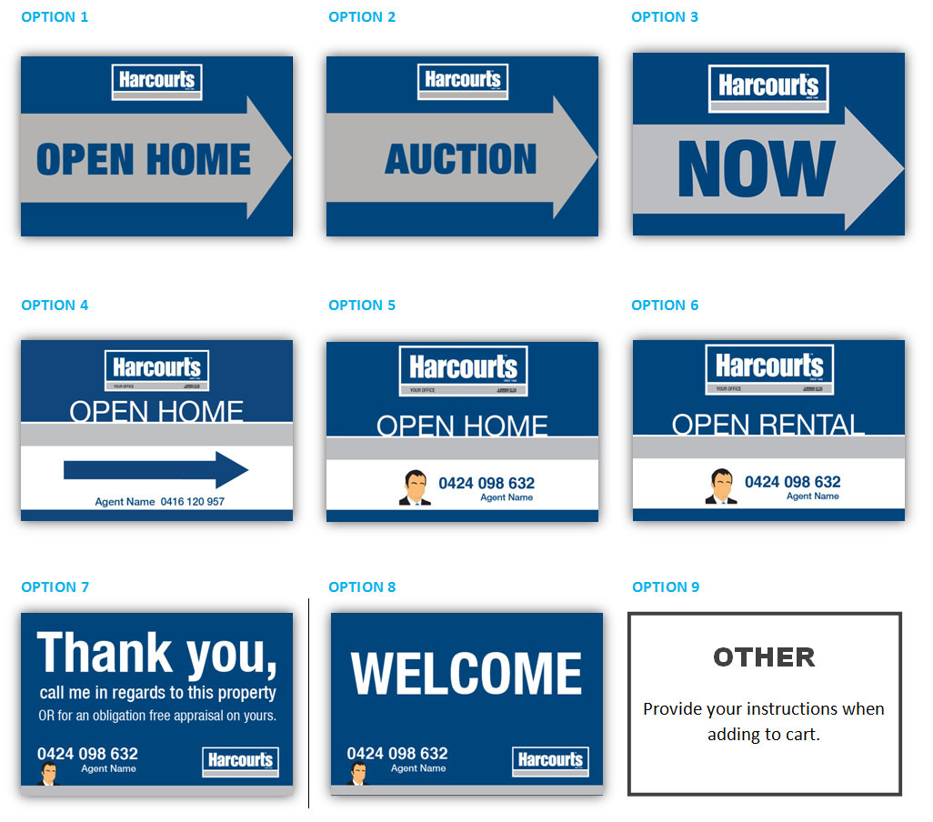 Dur-A-Sign Kit Deal, Harcourts