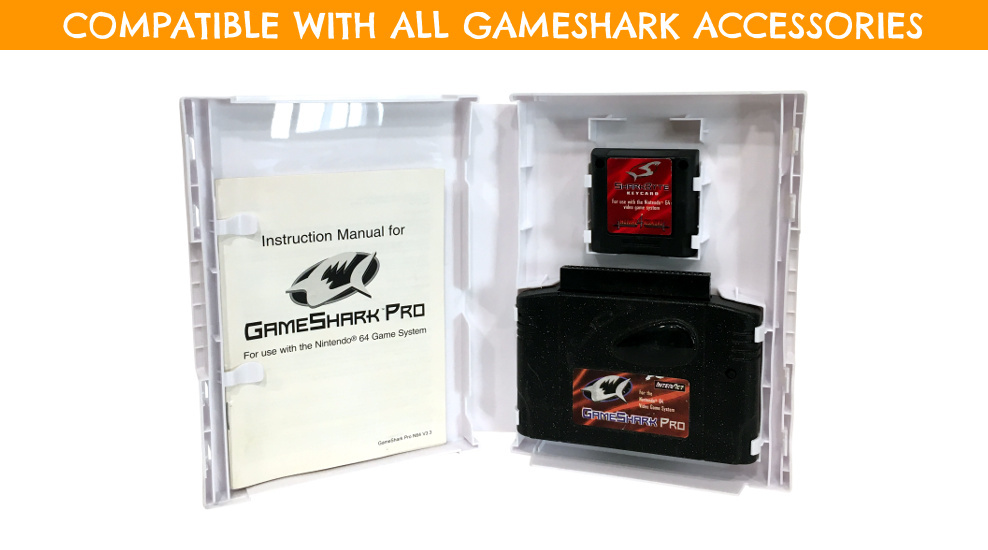 Gameshark Video Game Enhancer - N64 Video Game Case