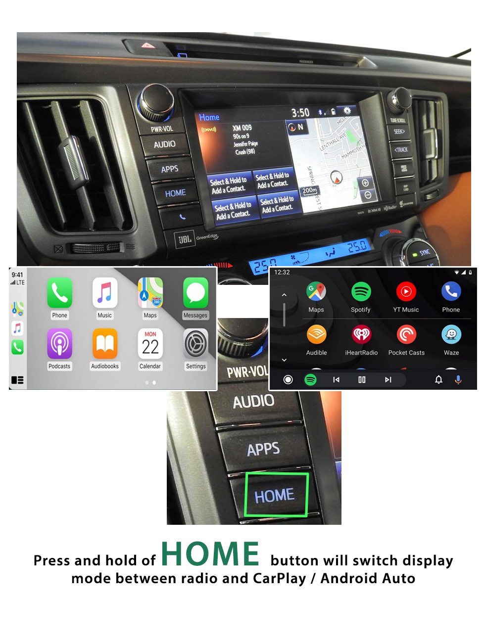 [2015 – 2018] Toyota RAV4 Crusier / GXL – Apple CarPlay & Android Auto ...