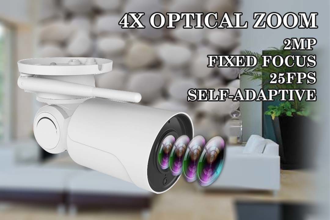 Qube Wifi 360 PTZ Outdoor 4X 2.0 CCTV Camera (Available from Display)