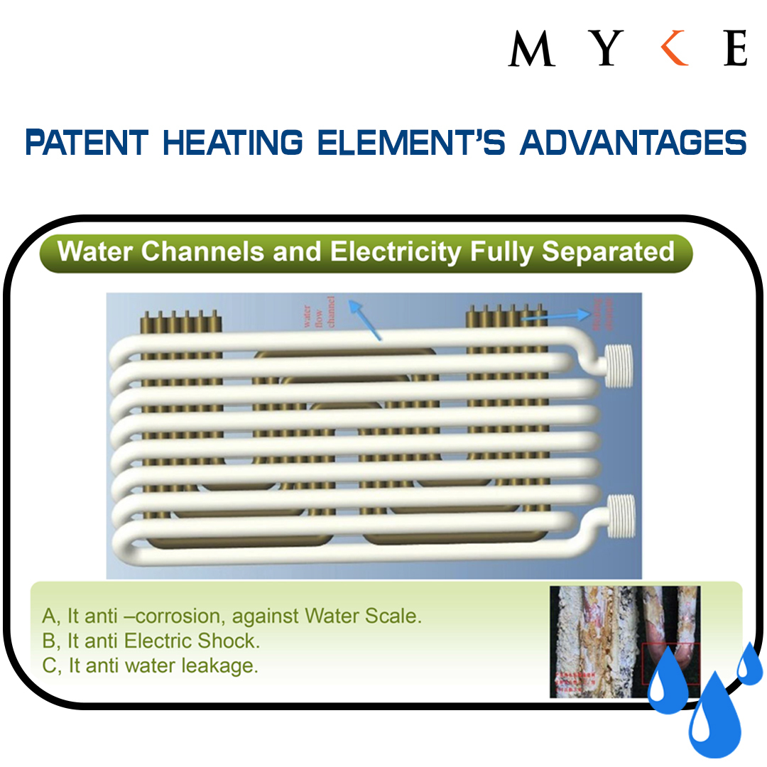 MYKE Multi-Point Water Heater 3.5KW (3500W)