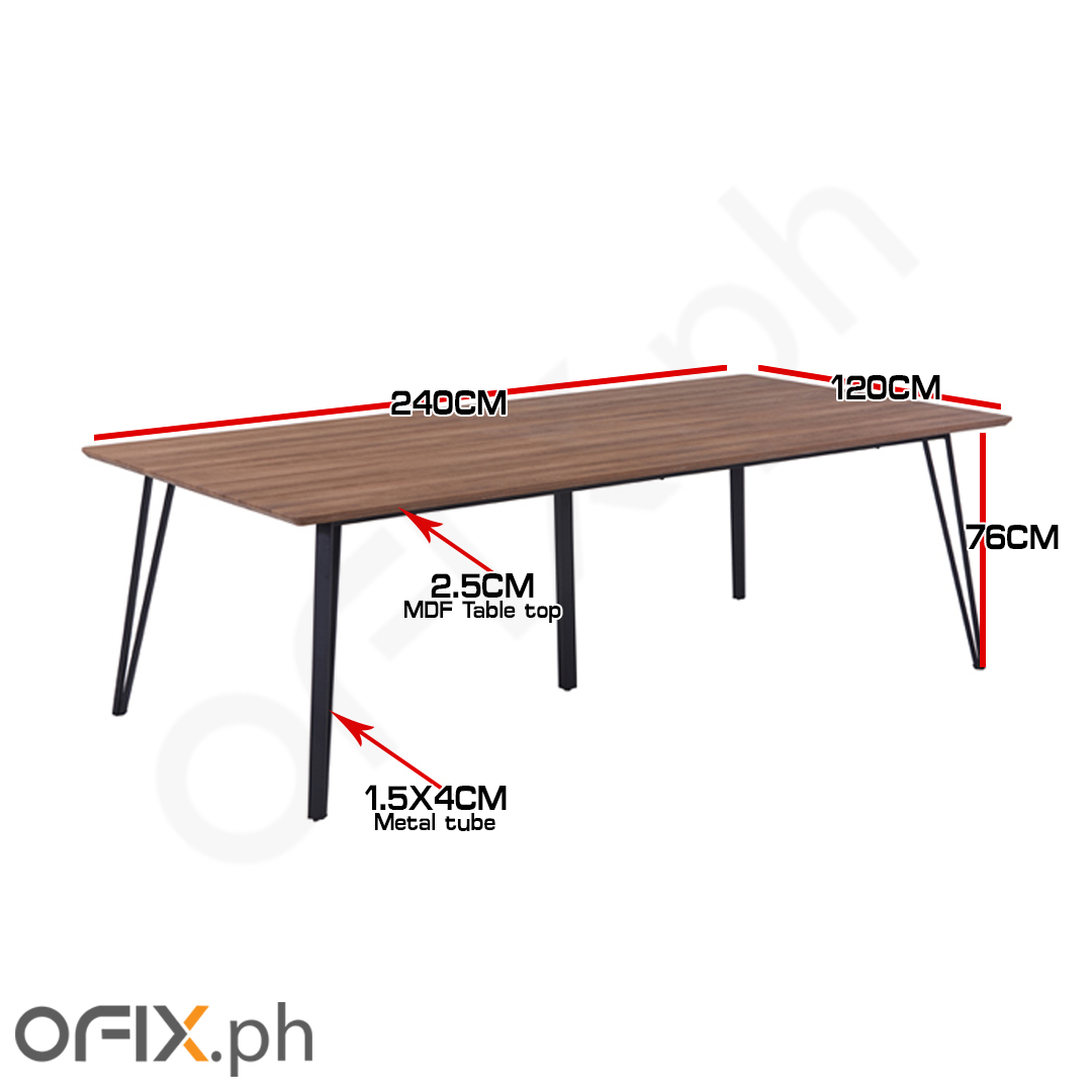 Ofix 304 (240x120) 10 Seaters Conference/Dining Table