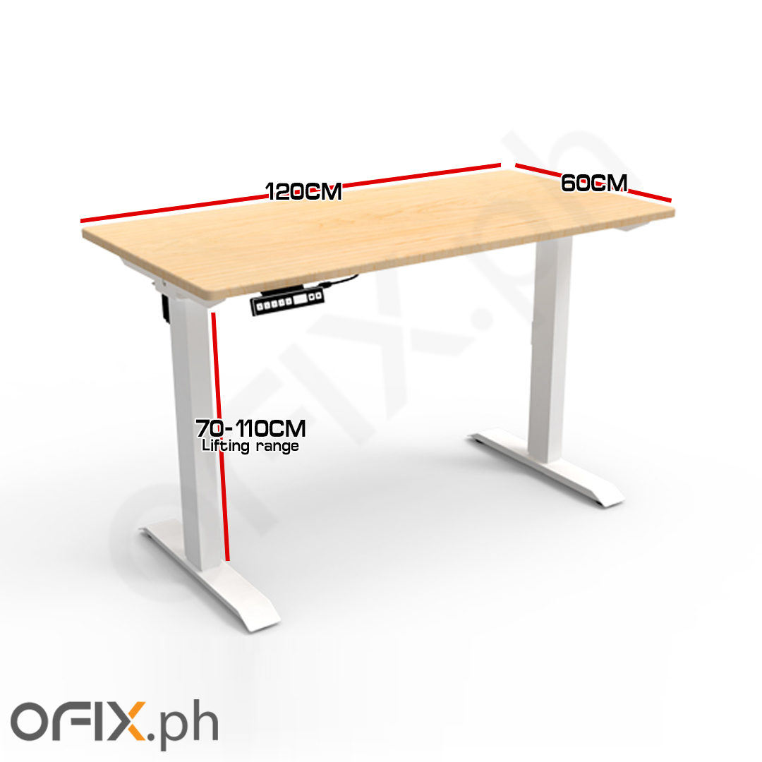 Ofix HDF102 (120x60, 140x70, 160x70) Electric Height Adjustable Single ...