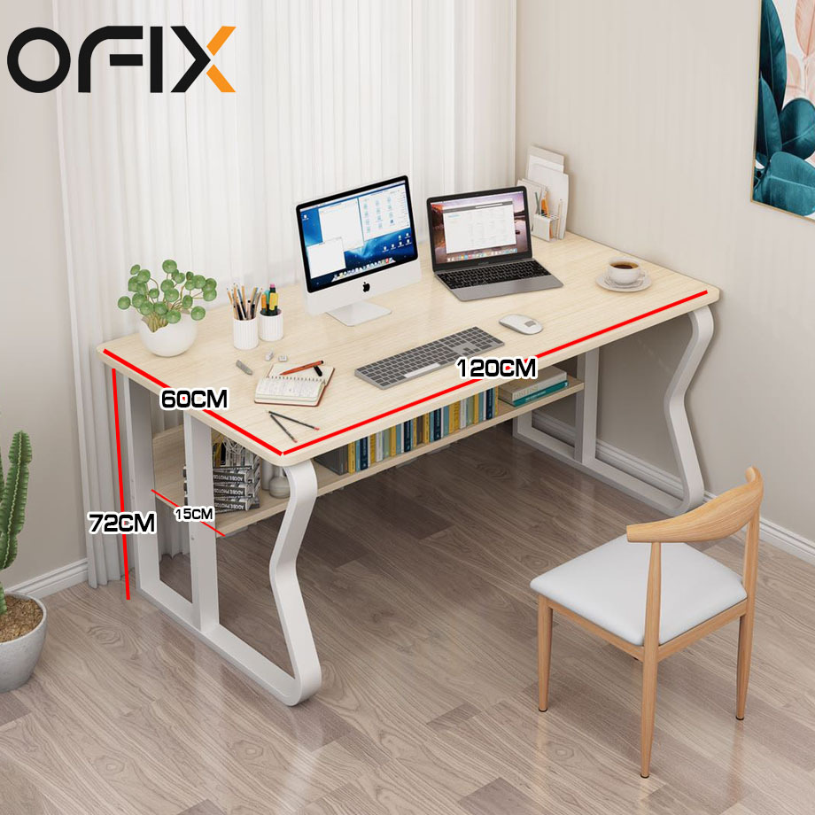 Ofix Desk-16 (Brown Top) (120x60)
