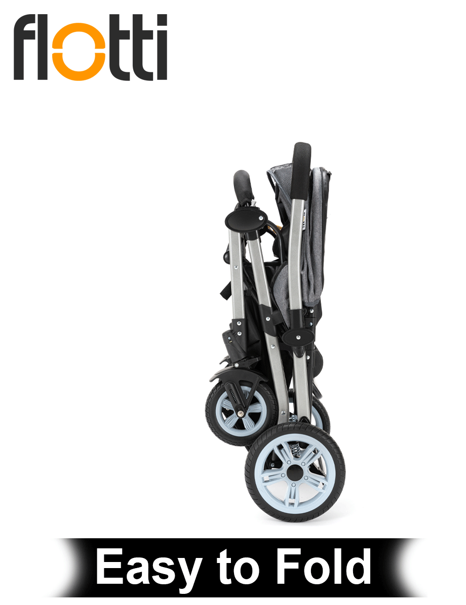 Flotti Azel Baby Stroller Reversible Handle Multiple Reclining Position ...