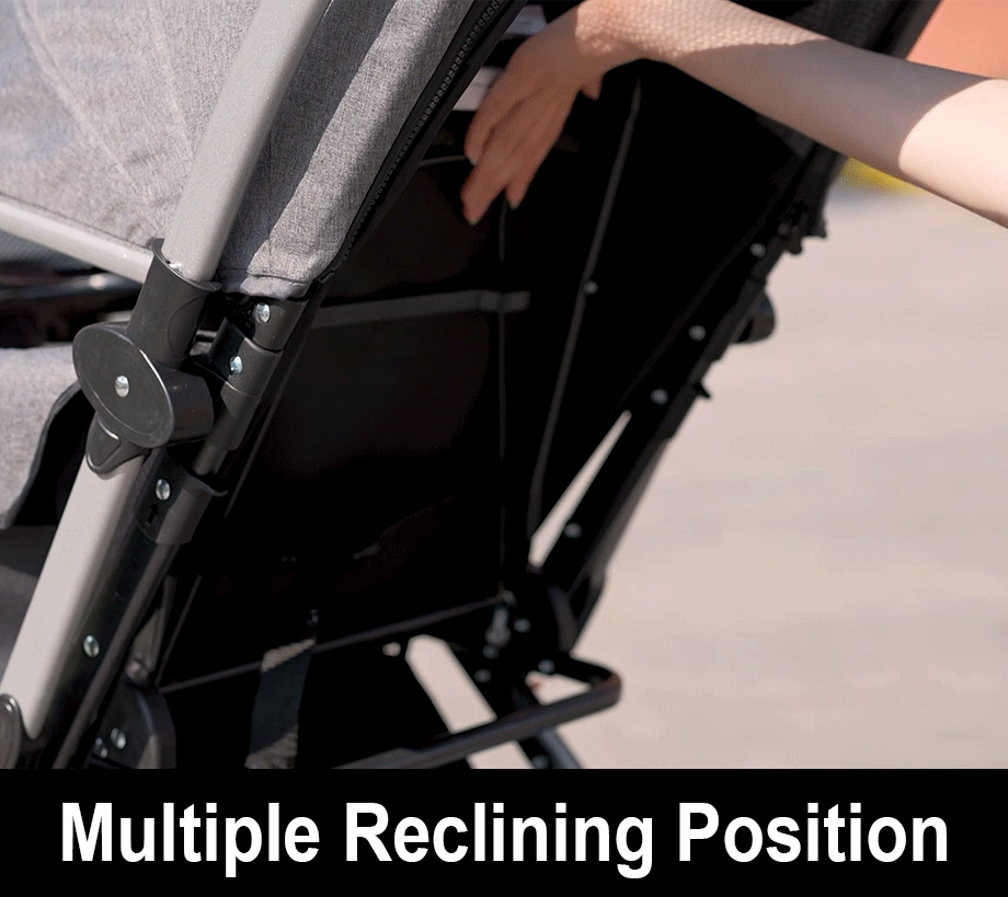 Flotti Azel Baby Stroller Reversible Handle Multiple Reclining Position ...