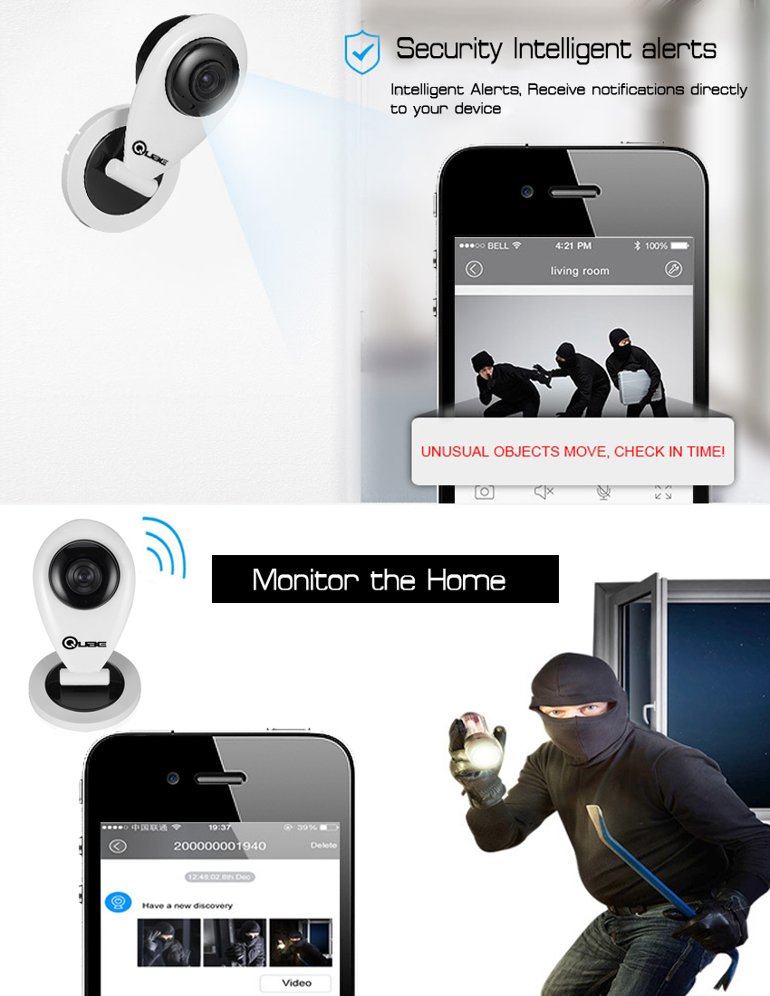 Qube Wifi 100 1.0 CCTV Camera (Reserve Now, Estimated Arrival late Nov.)