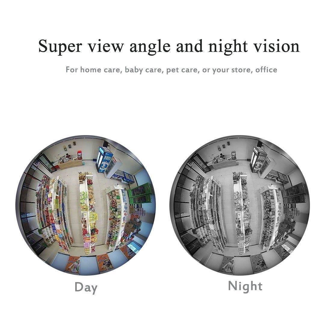 Qube Wifi 360 2.0 Bulb CCTV Camera