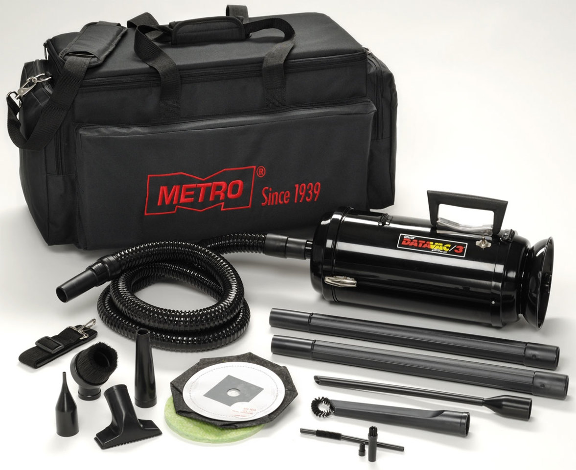 MetroVac 1.17HP DataVac® Pro Series Toner Vacuum & Micro Cleaning Tools ...
