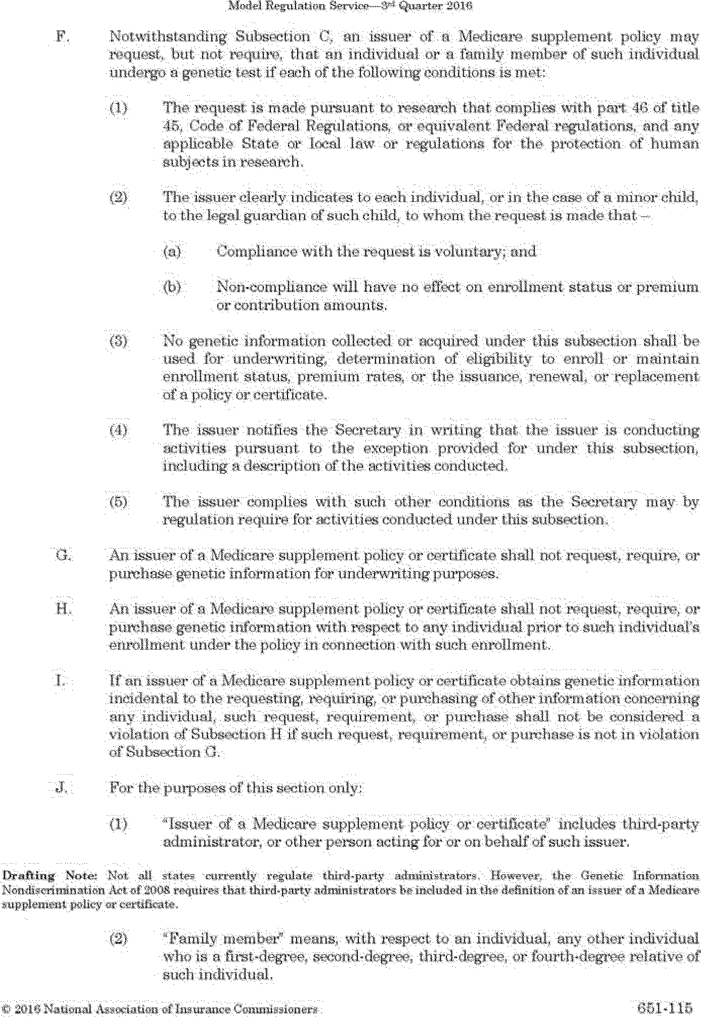 Federal Register :: Medicare Program; Recognition of Revised NAIC Model ...