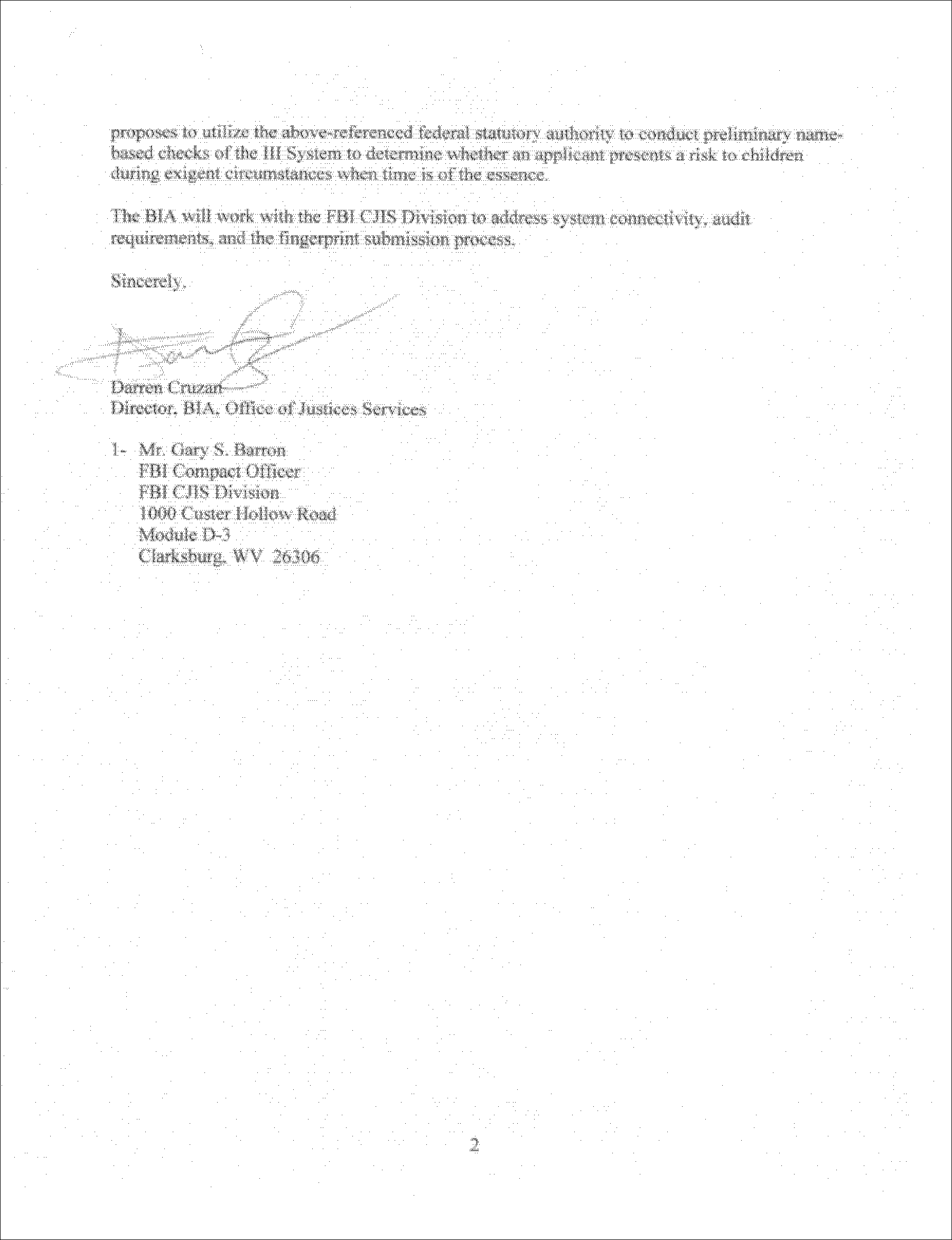 Federal Register :: Fingerprint Submission Requirements