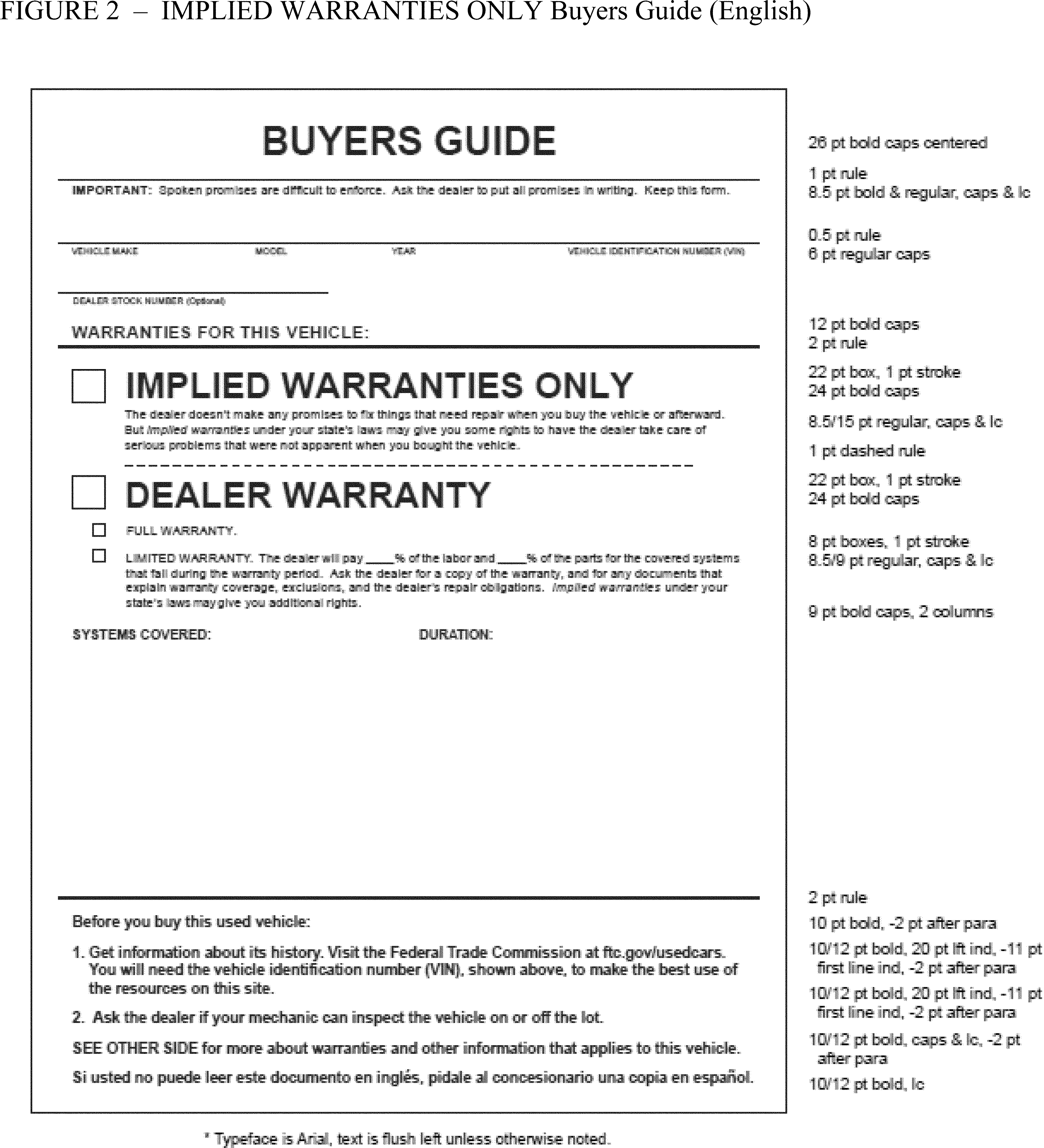 Motor Vehicle Dealer Trade Regulation Rule at Edward Hillary blog