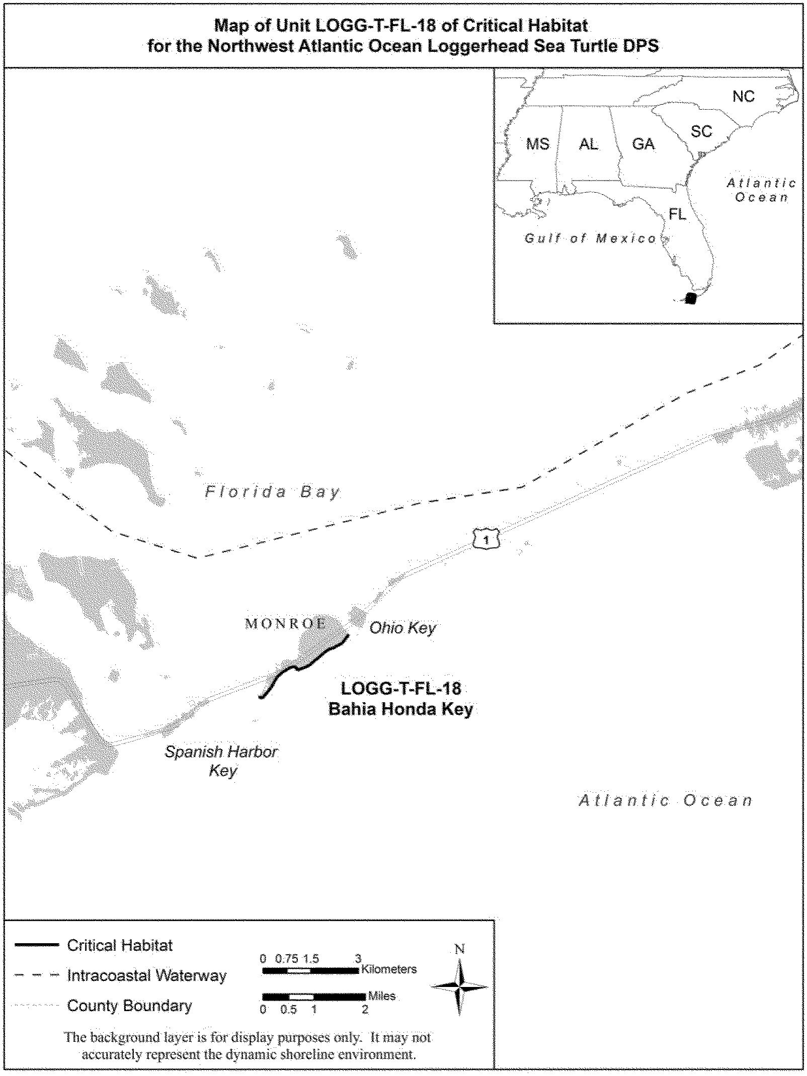 Turtle Florida Map