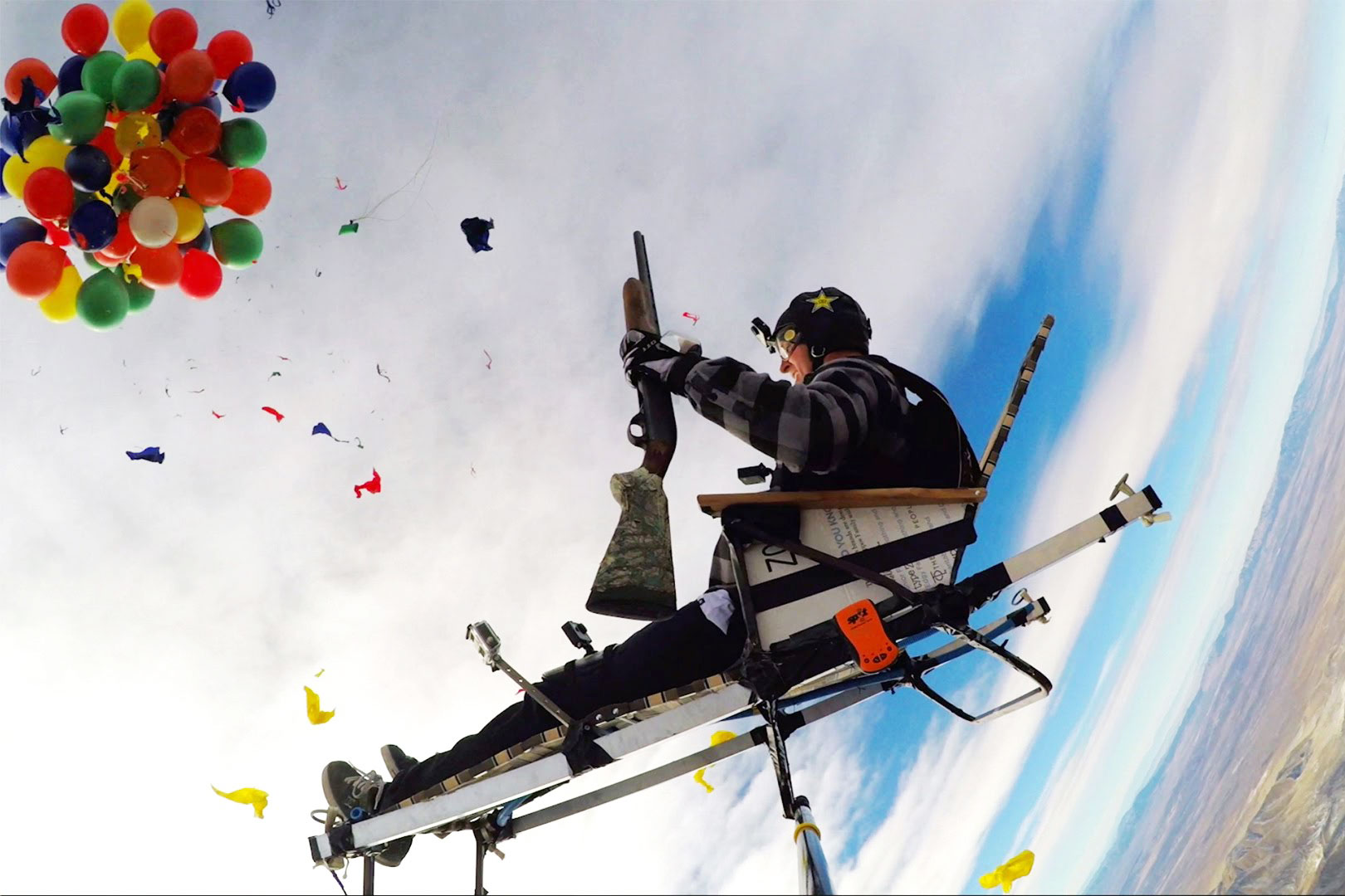 Weird Gear: Homemade Balloon Carries Man High | GearJunkie