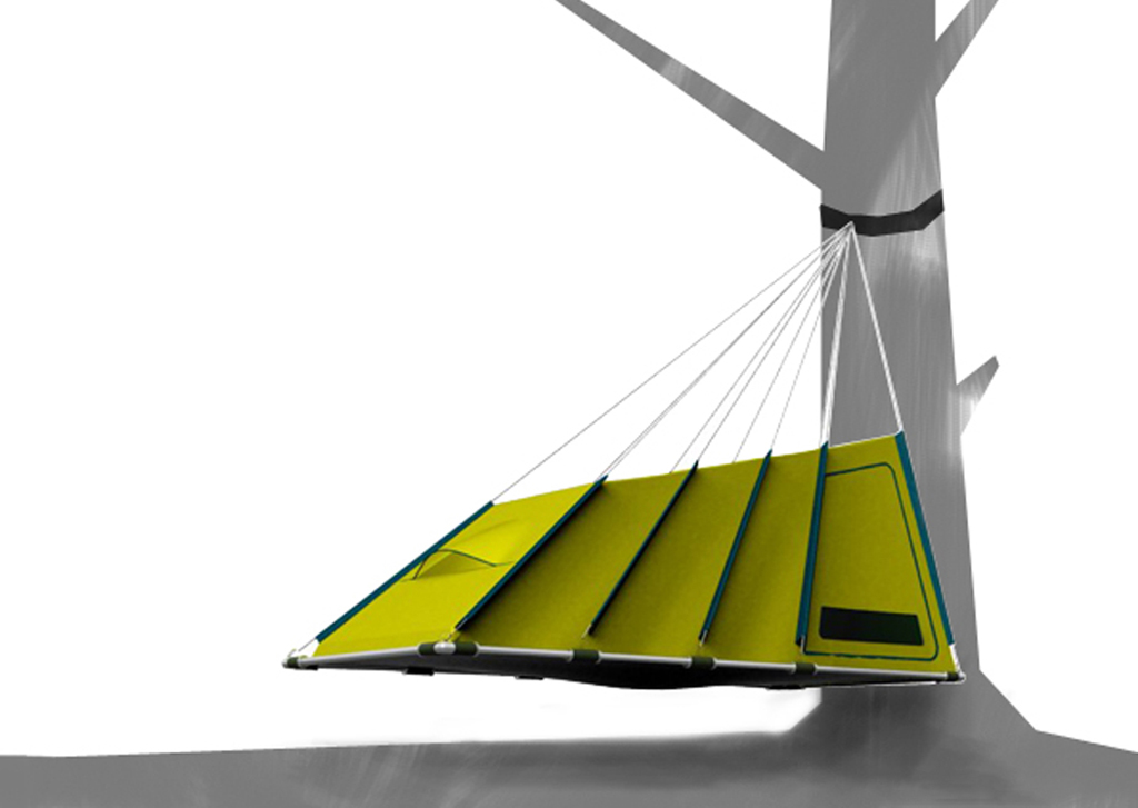 Prototypes - 'Hanging' Tent, Rolled-Foam Hammock | GearJunkie
