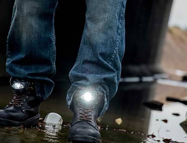 LED Boots Light The Way | GearJunkie