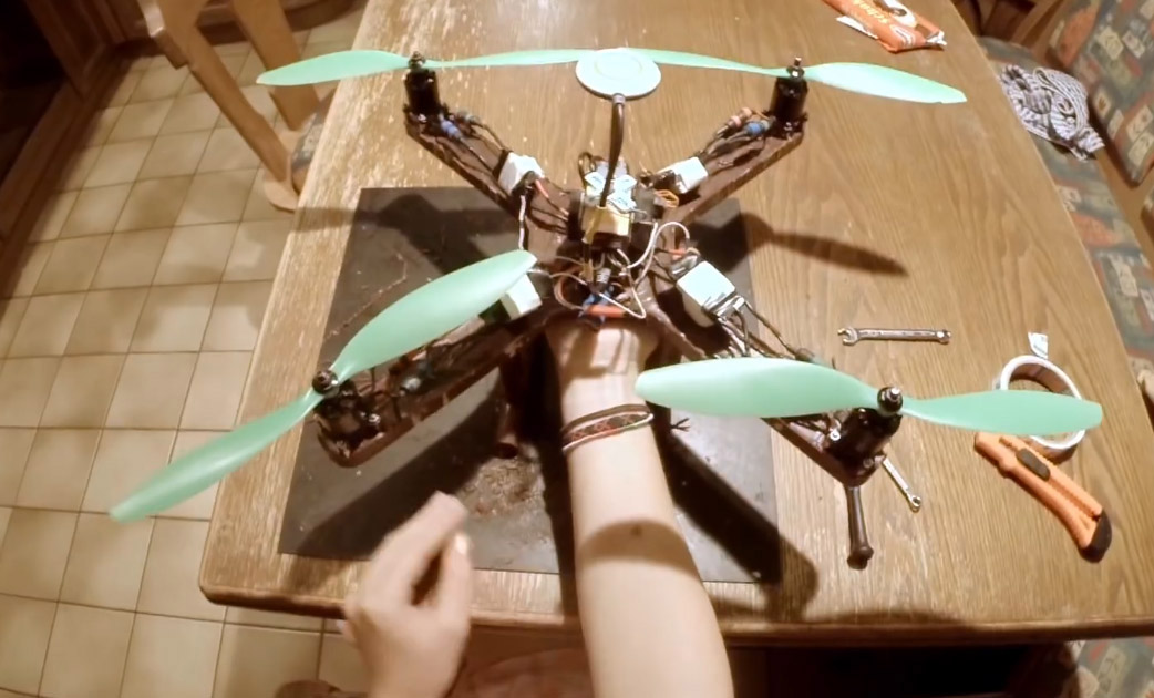 Homemade Chocolate Quadrocopter | GearJunkie