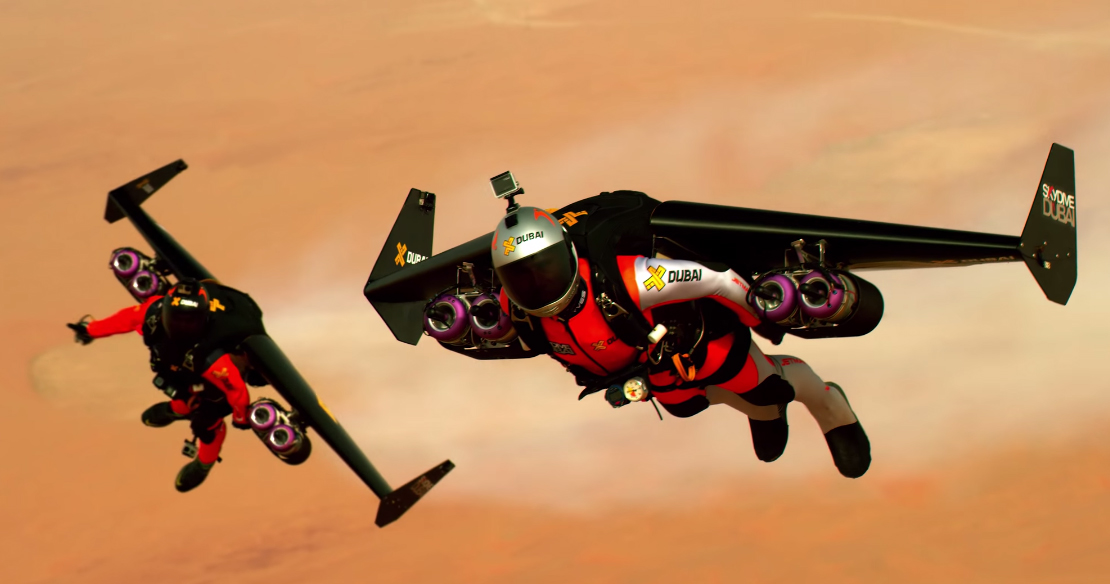 Jetmen Fly Over Dubai | GearJunkie