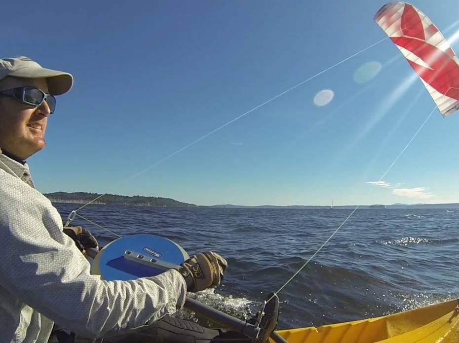 Wind Power: 'Sail' Kayak Or Canoe With Kite System | GearJunkie
