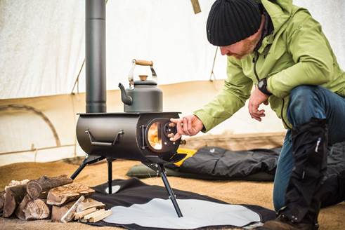 Portable: Wood-Burning Camp Stove Packable, Light | GearJunkie