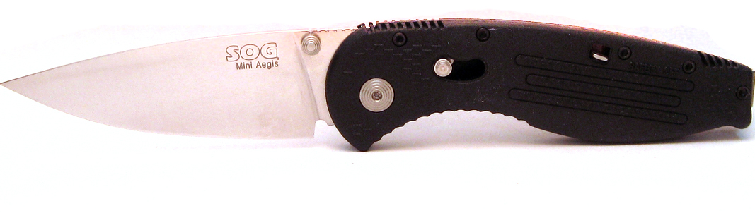SOG Mini Aegis: Quality Knife Off 'Big Box' Shelf | GearJunkie