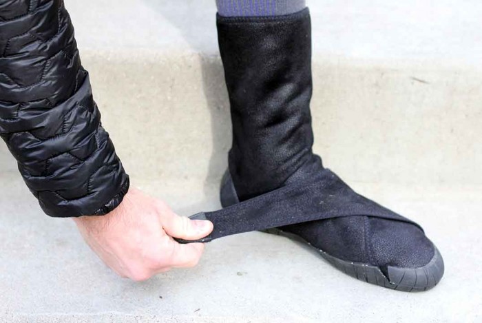 First Look: Vibram Wrap-On 'Winter Furoshiki' Footwear | GearJunkie