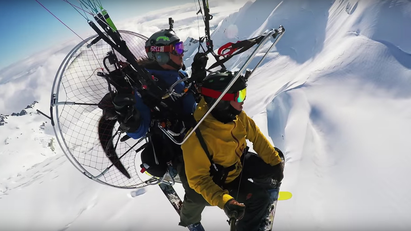 Insane New Way To Drop Into Mountaintop Lines | GearJunkie