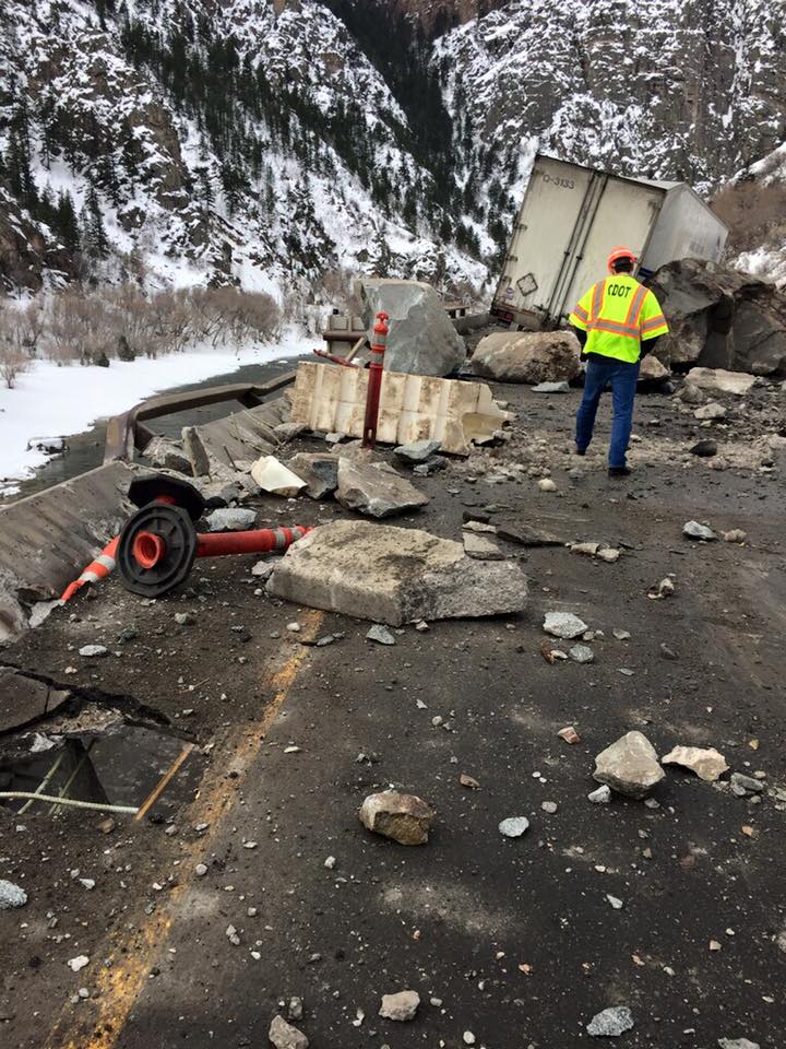 More Boulders Fall, I-70 Closed In Colorado | GearJunkie