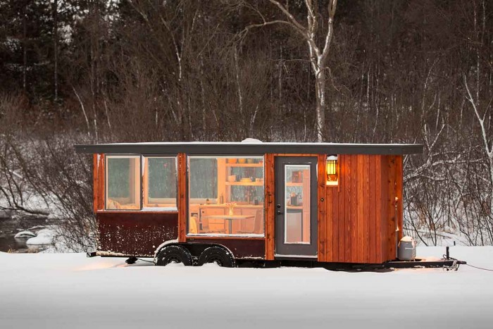 Towable 'Tiny House' Cabin on Wheels | GearJunkie