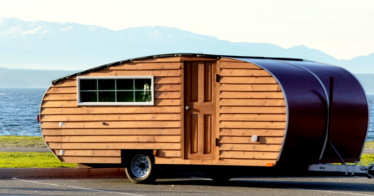 Wood Panel Camper Makes Sustainable Statement | GearJunkie