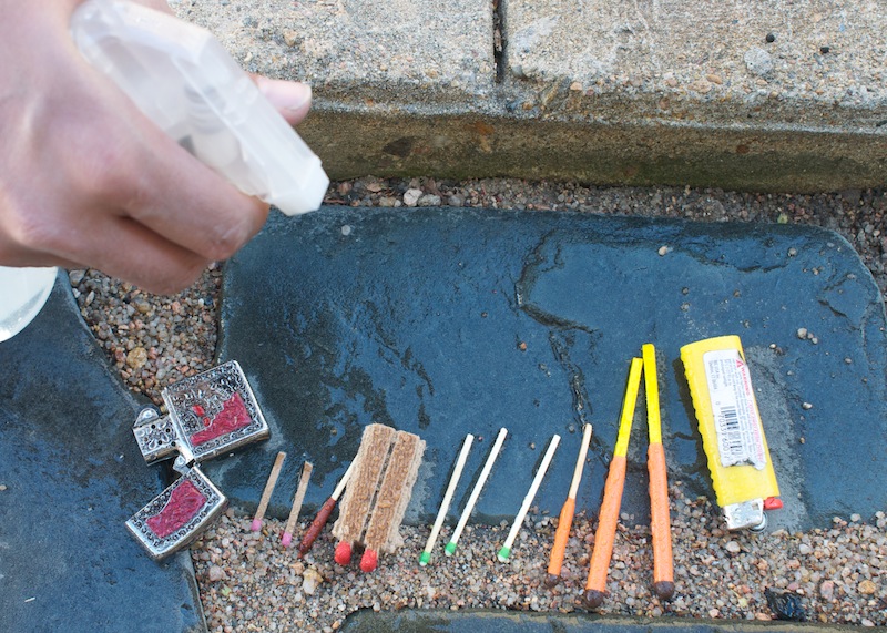 Fire-Starter Face Off: Lighters, Matches, Ferro Rods | GearJunkie