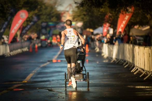Three Wheels And A Baby: Stroller Half-Marathon Record | GearJunkie