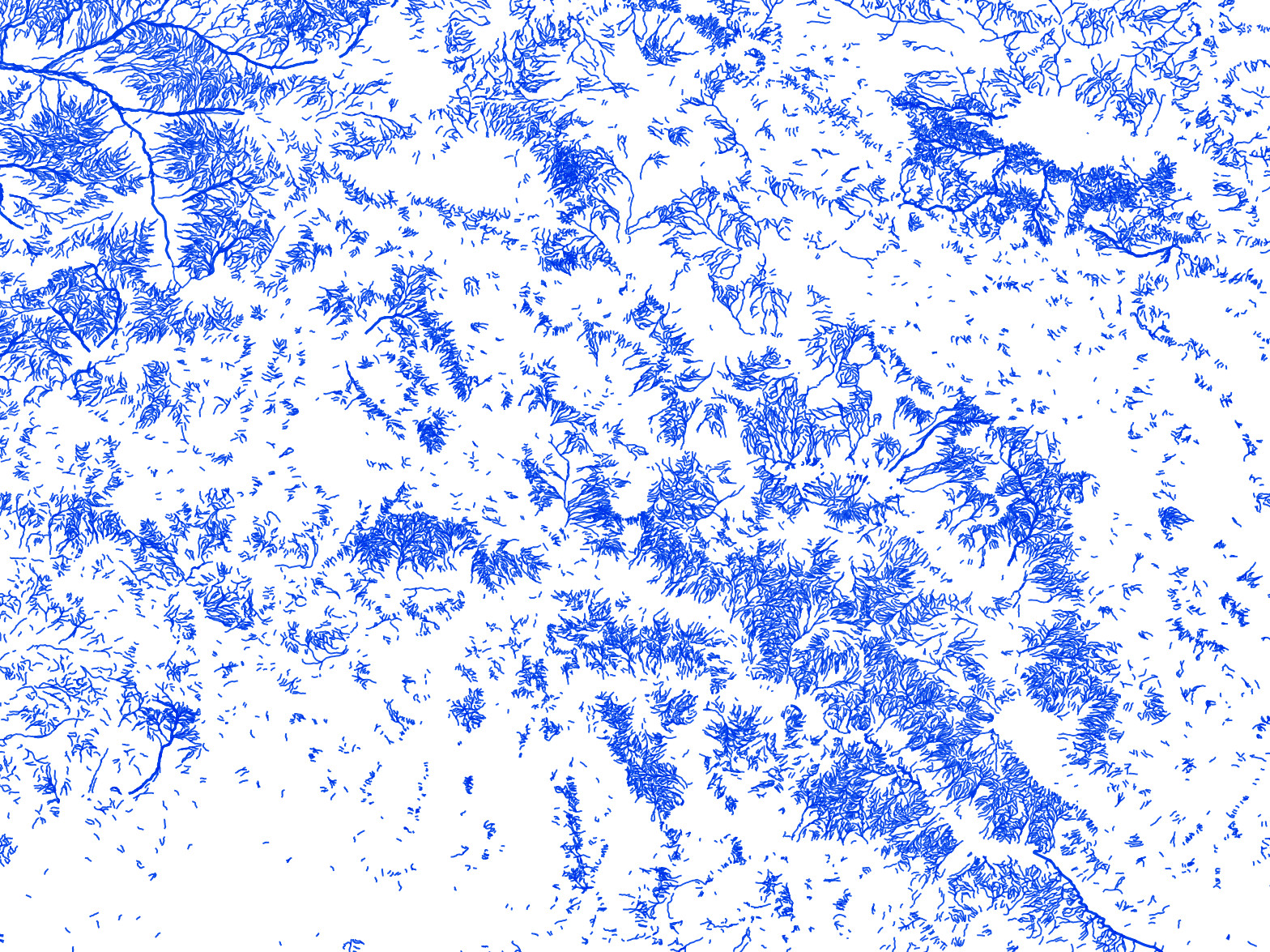 Water Only: Map Reveals Australian Rivers, Streams | GearJunkie