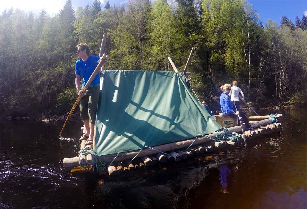 'Huck Finn' Raft Trip: 5 Days Down Swedish River | GearJunkie