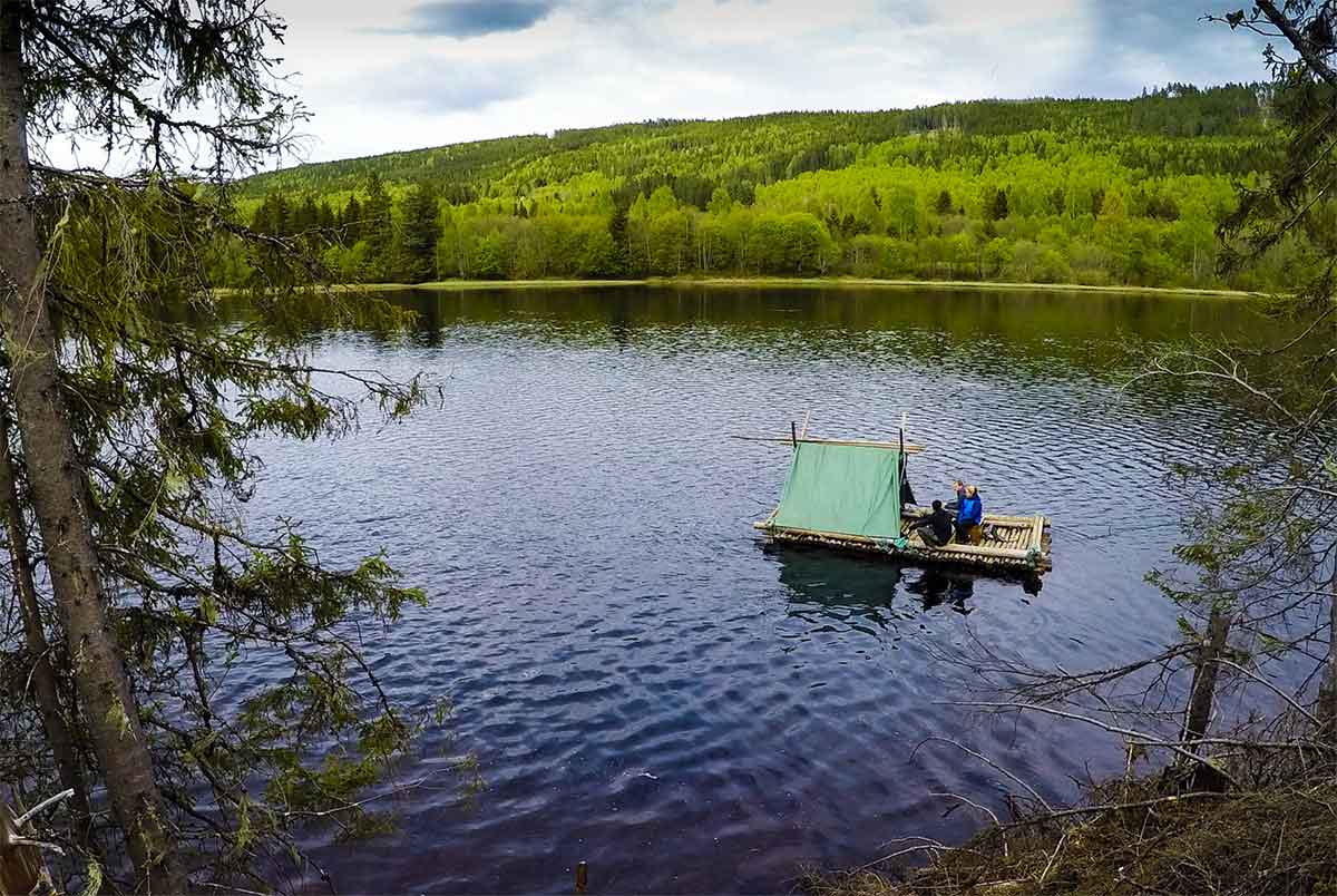 'Huck Finn' Raft Trip: 5 Days Down Swedish River | GearJunkie
