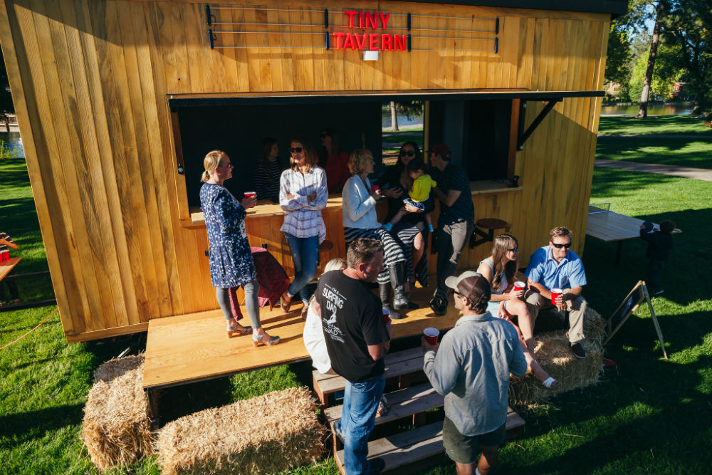 Move Over Tiny House, Tiny Tavern Brings The Fun | GearJunkie