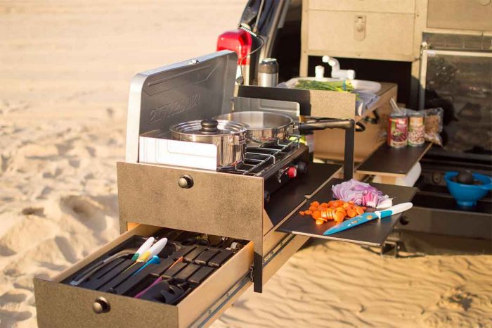 Slide-Out ‘Truck Kitchen’ For Overland Vehicles | GearJunkie