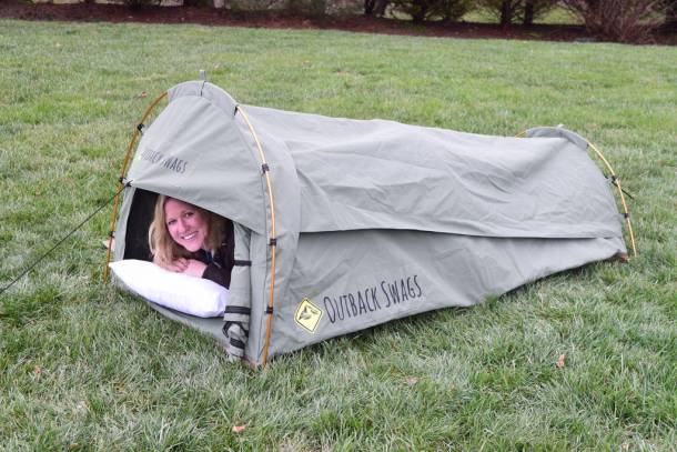 All-In-One: Australian 'Swag' Tents Hit U.S. Camping Market | GearJunkie
