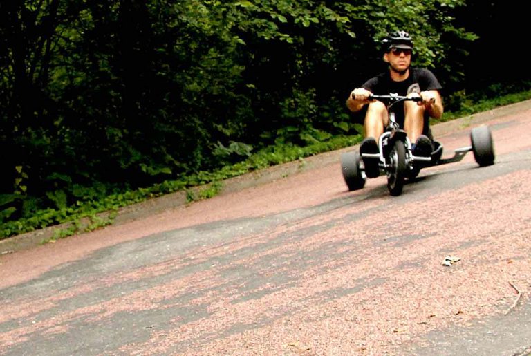 'Drifting' On Pavement: Skid, Spin, Race On A Trike | GearJunkie